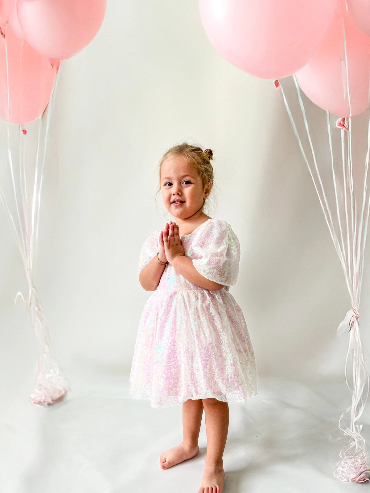 GLITTER DREAM SPARKLING GIRLS PARTY DRESS – lydiakids