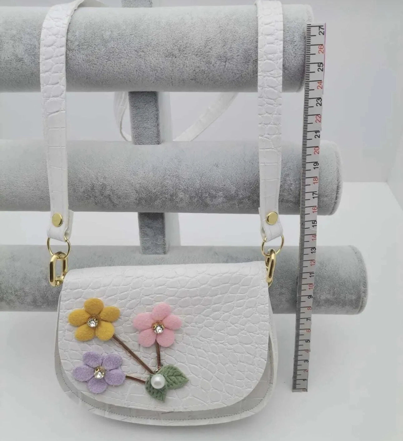 WHITE FLOWER BAG – Lydia Kids